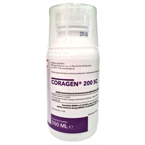 Coragen 200 SC/0,5L - Insektycydy - Agrii