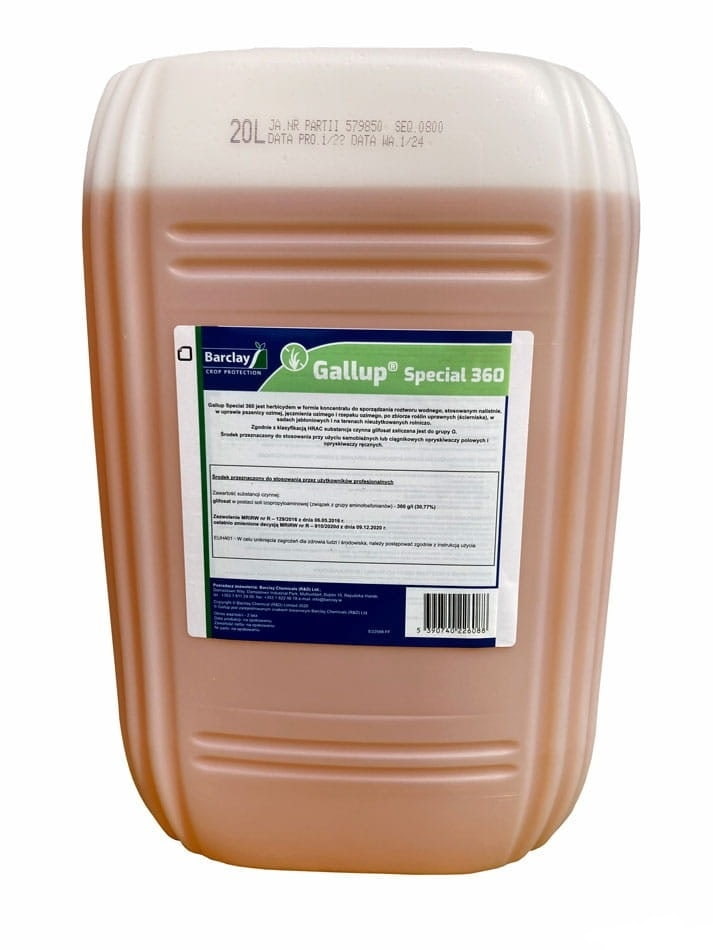 Gallup Special 360 SL_20L - Herbicydy totalne - Agrii